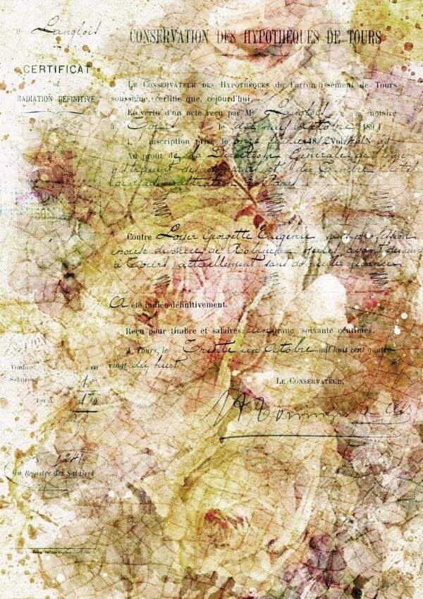 Decoupage Queen "Abstract Floral", 3,68