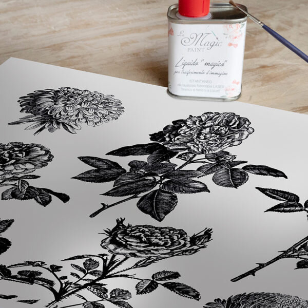 Magic Paint "Vintage Drawingg Flower" 28x40cm, 2,09
