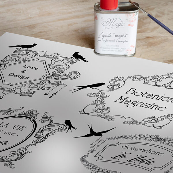 Magic Paint "Vintage Elegant Frame" 28x40cm, 2,09