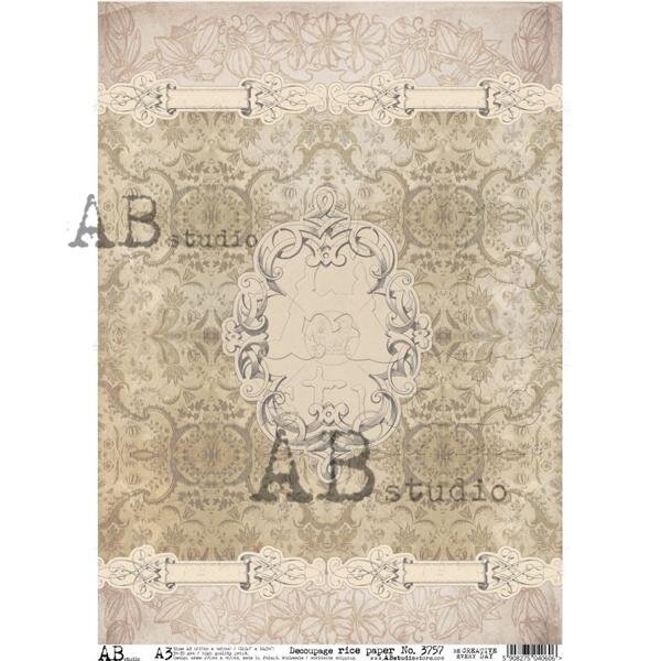 A3 Decoupage Ricepaper- ID-3757, 2,00